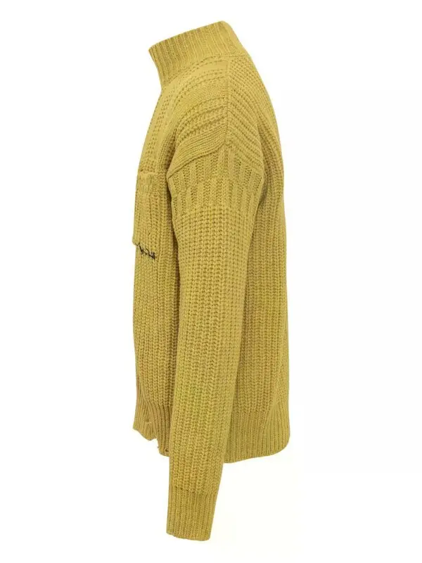 Marni Ribbed Mock-neck Sweater