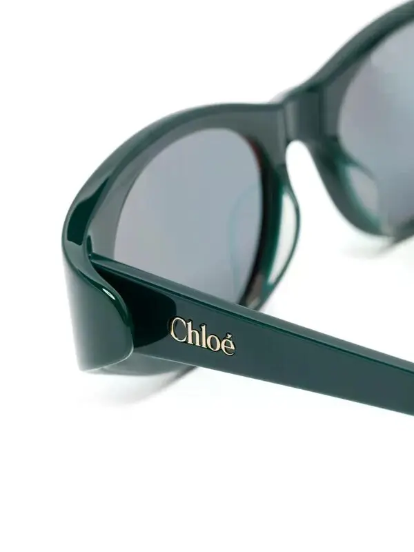 Chloé Oval Frame Sunglasses
