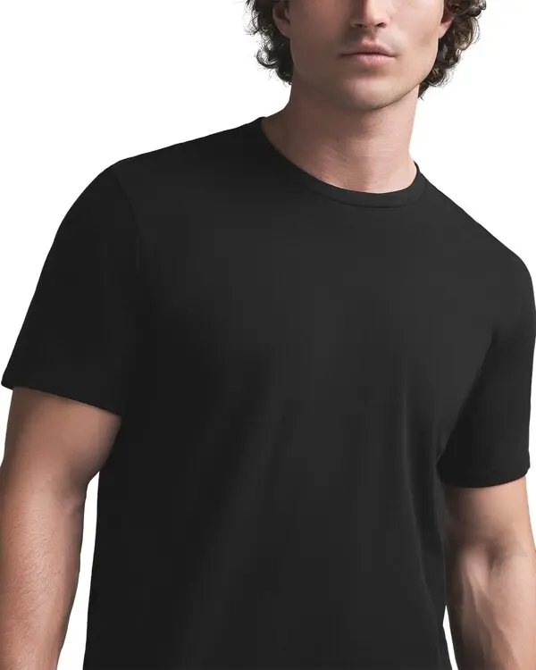 SKIMS Cotton Regular Fit Everyday Staple Tee - Onyx