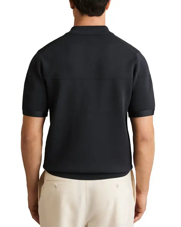 REISS Blinker Pocket Polo Shirt - Navy