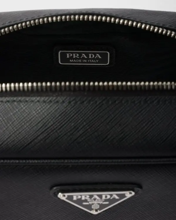 Prada Saffiano Pouch - Black