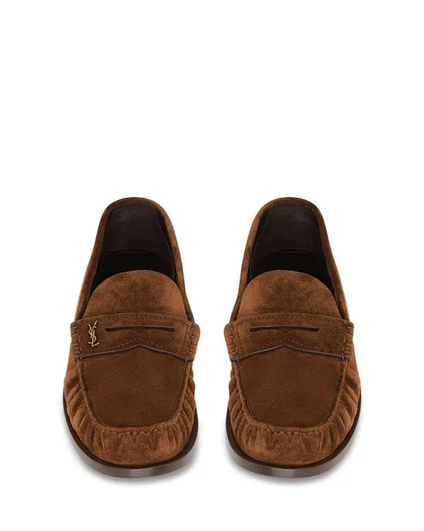 Saint Laurent Laurent Suede Loafers