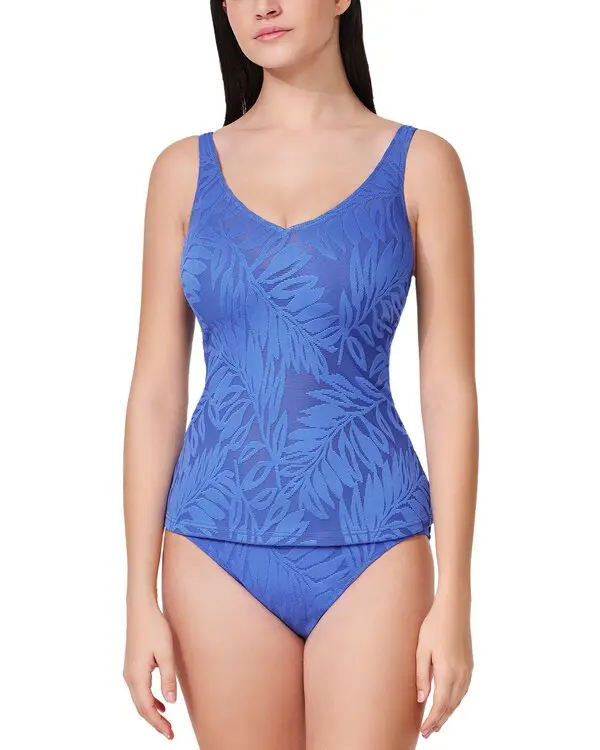 GOTTEX Skyfall D Cup Tankini Top - Hampton Blue