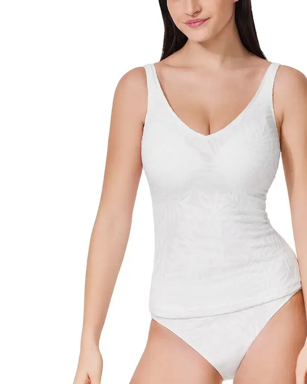 GOTTEX Skyfall D Cup Tankini Top - White