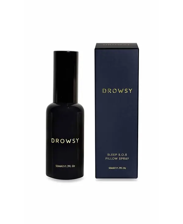 DROWSY 50 Ml Sleep Sos Pillow Spray - Black
