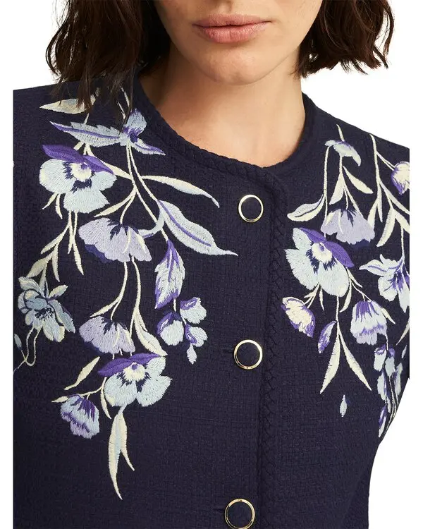 HOBBS LONDON Hinton Floral Embroidered Jacket