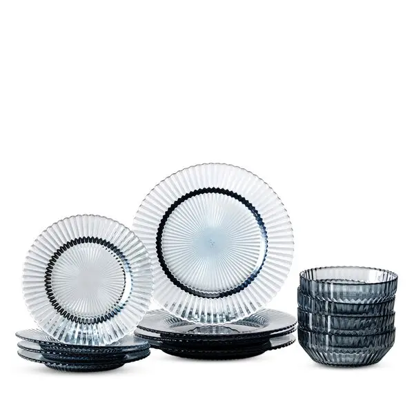 FORTESSA Archie 12 Piece Dinnerware Set - Dusk