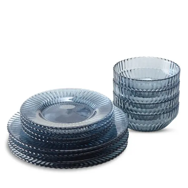FORTESSA Archie 12 Piece Dinnerware Set - Dusk