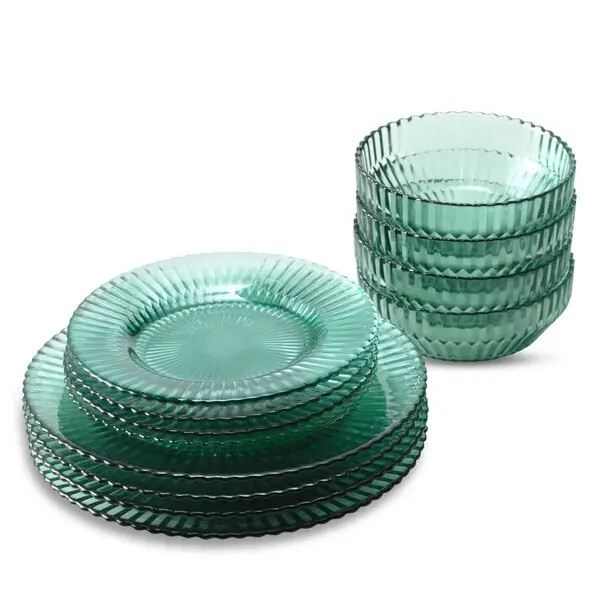 FORTESSA Archie 12 Piece Dinnerware Set - Verde