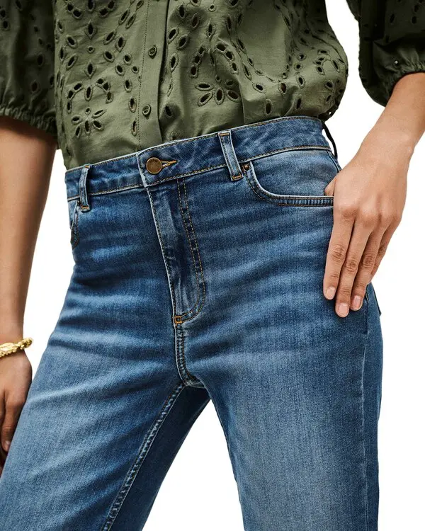 Ba&sh Aommie Low Rise Straight Jeans