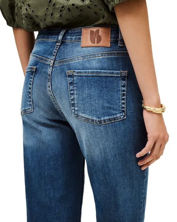 Ba&sh Aommie Low Rise Straight Jeans