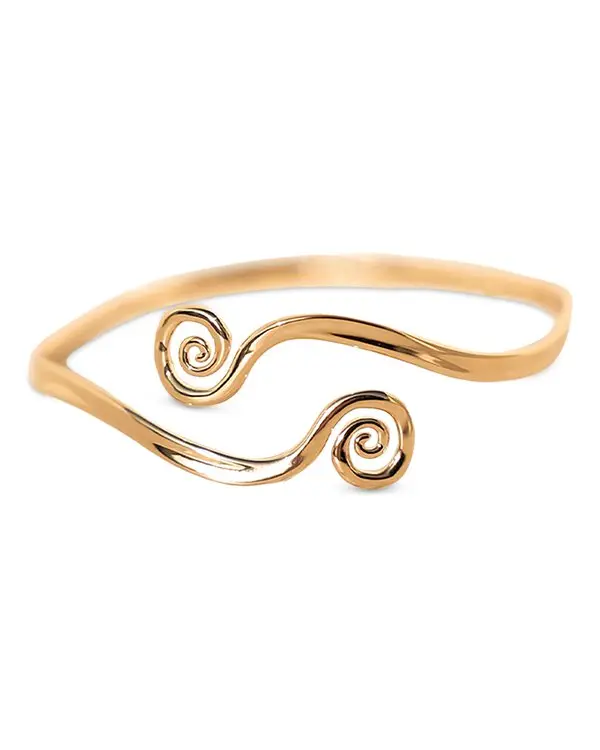 Ettika Intertwined Aura Swirl Arm Cuff