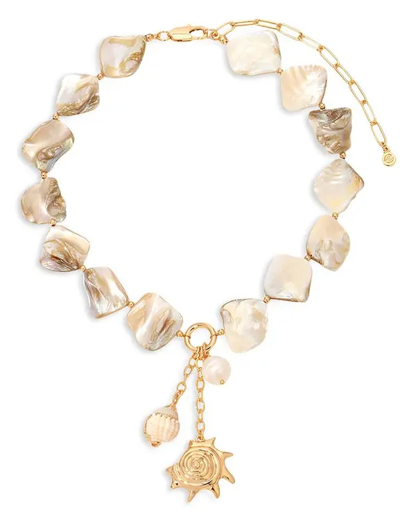 Ettika True Shell Necklace - Gold