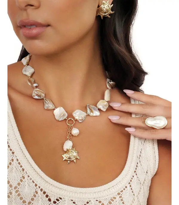 Ettika True Shell Necklace