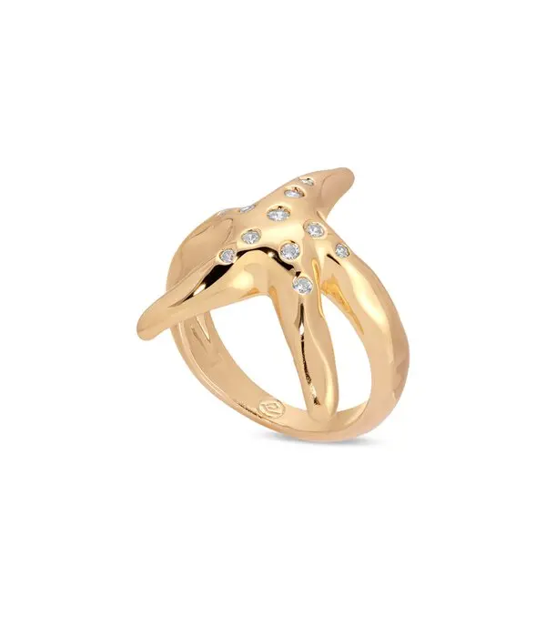 Ettika Pave Starfish Luxe Ring