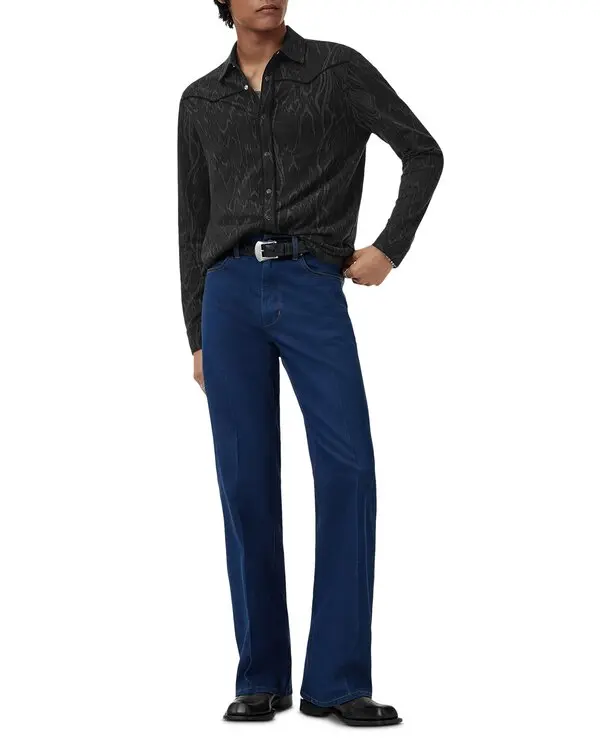 John Varvatos Miner Regular Fit Western Shirt