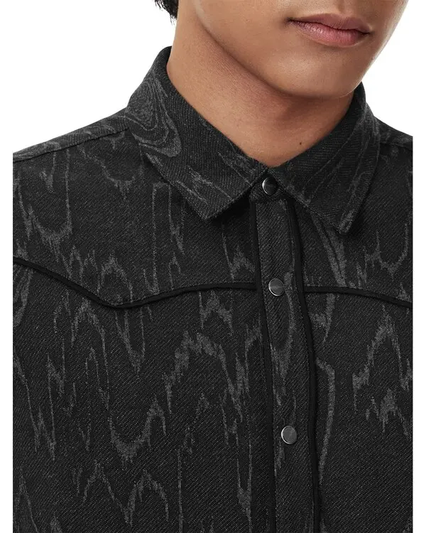 John Varvatos Miner Regular Fit Western Shirt