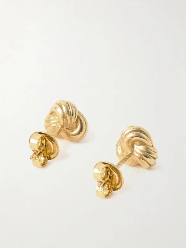 Bottega Veneta Knot -plated Earrings