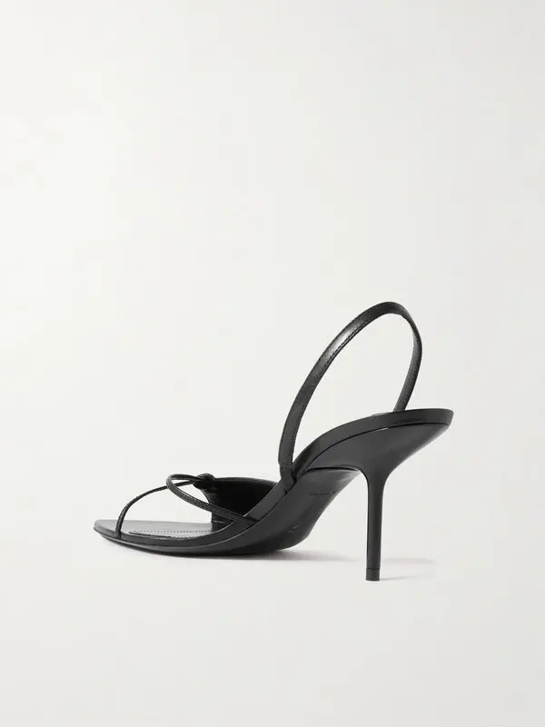 Victoria Beckham Harlow Leather Slingback Sandals