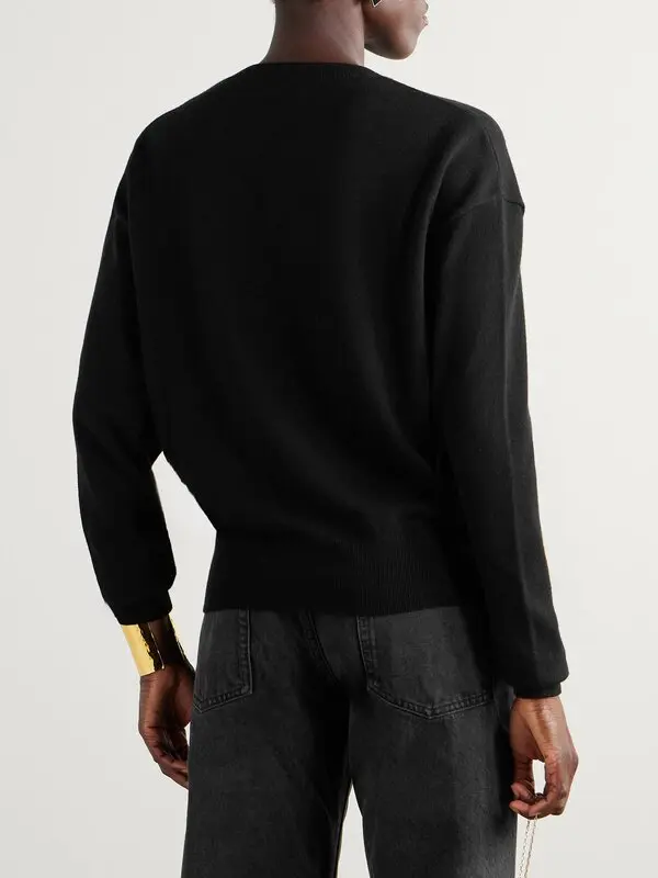 Saint Laurent Cashmere Slim Fit Sweater