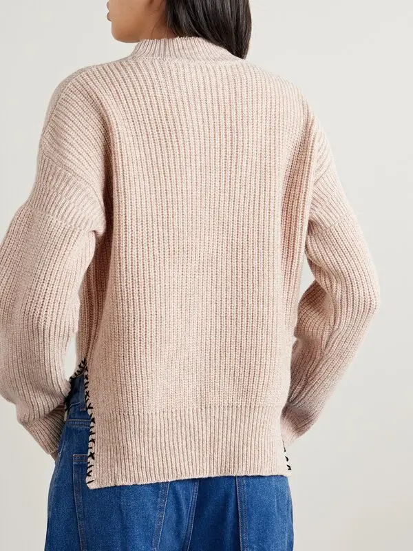Marni Embroidered Wool Sweater