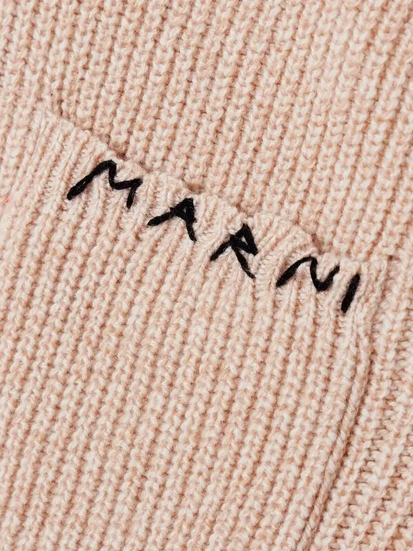 Marni Embroidered Wool Sweater