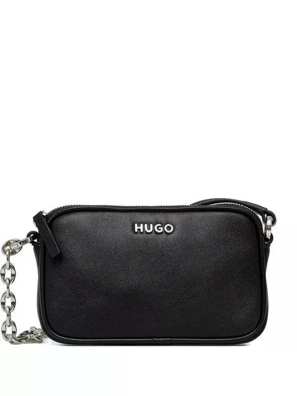 Hugo Rectangular Shoulder Bag With Chain Strap