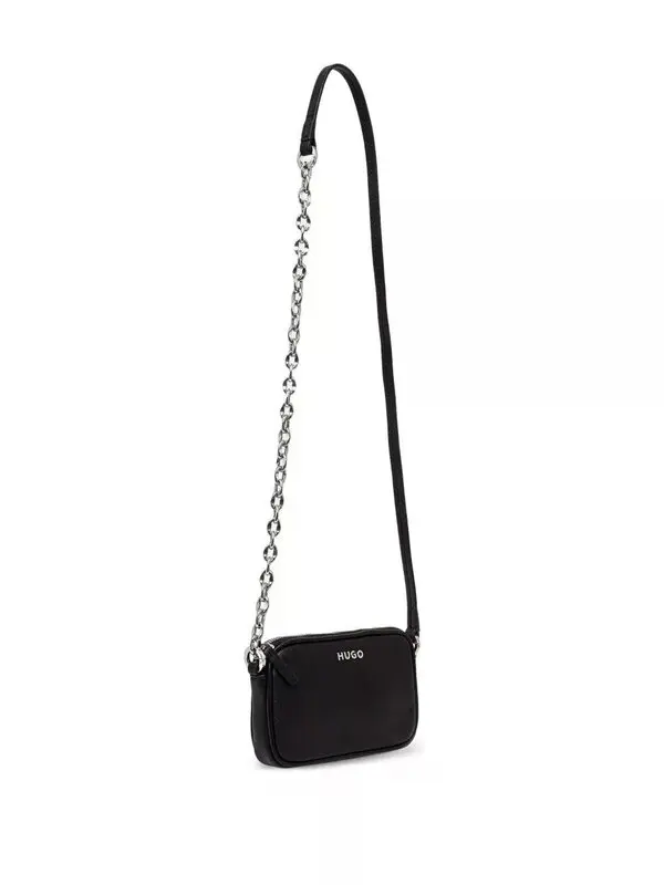 Hugo Rectangular Shoulder Bag With Chain Strap