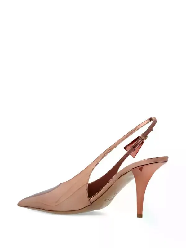 Paris Texas 75mm Jessica Slingback Pumps - Pink
