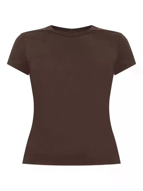 Rick Owens Seam-detail T-shirt - Brown