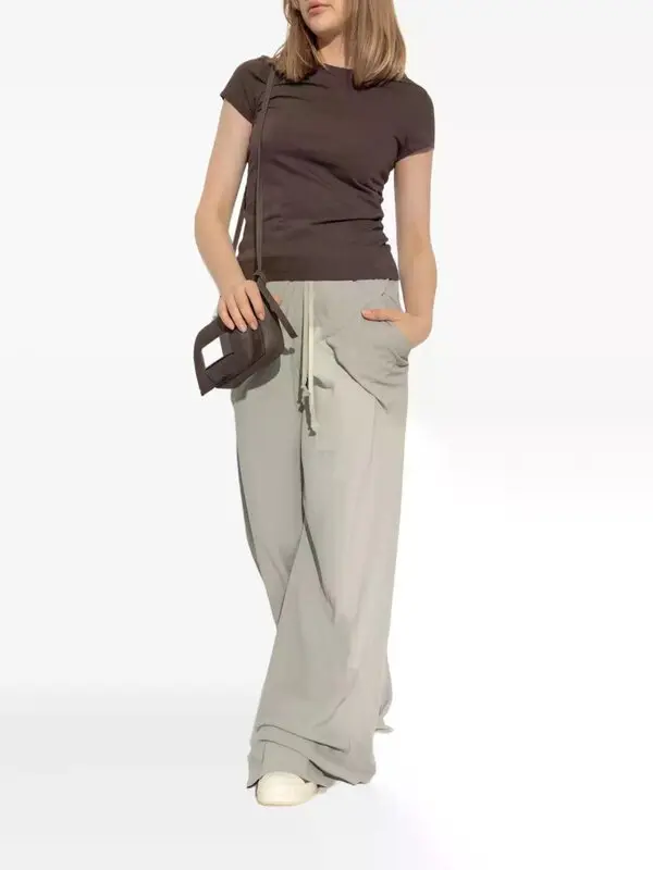 Rick Owens Seam-detail T-shirt - Brown