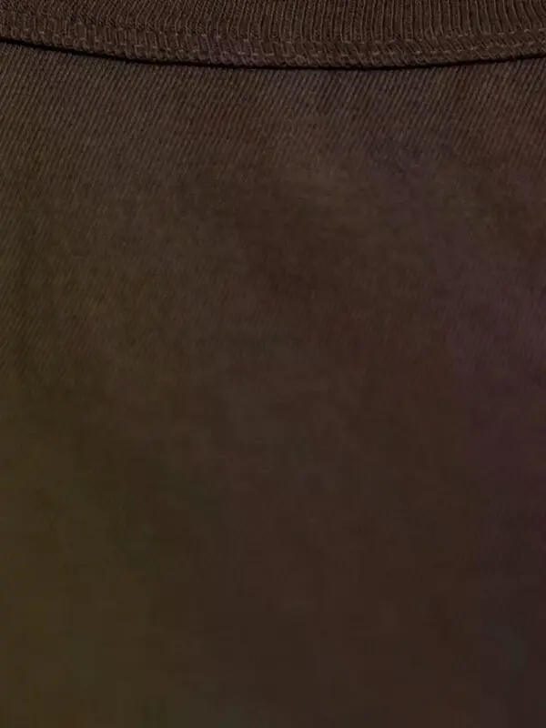 Rick Owens Seam-detail T-shirt - Brown