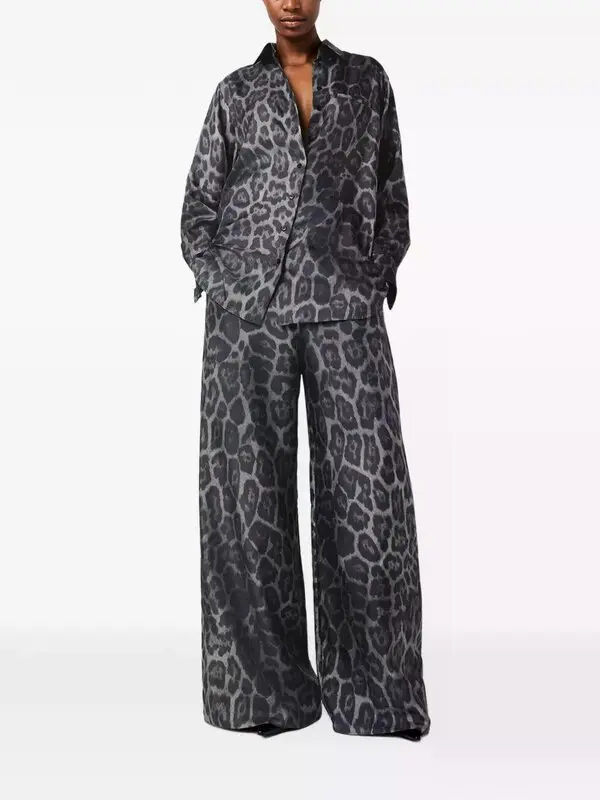 Stella McCartney Leopard-print Drawstring Trousers