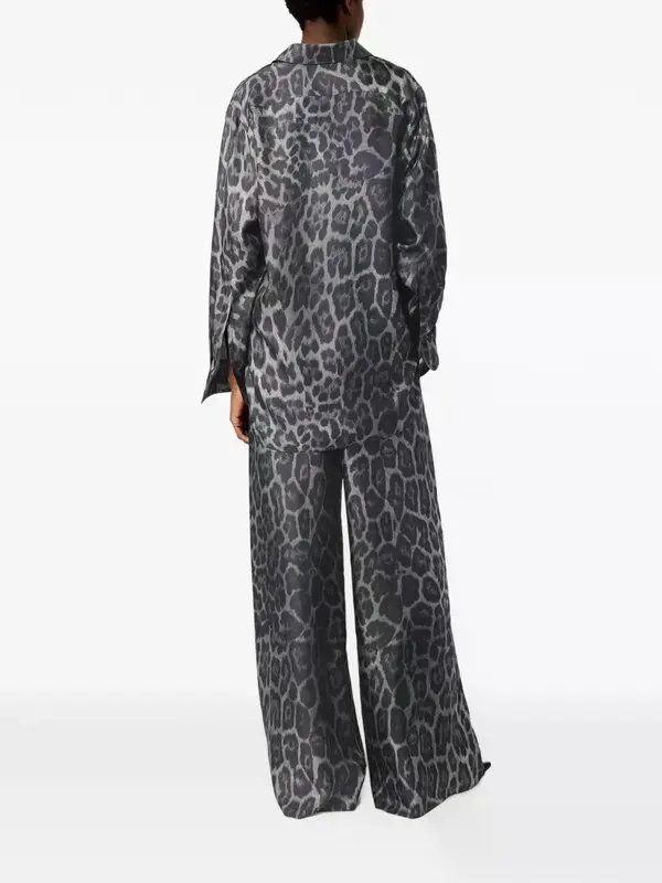 Stella McCartney Leopard-print Drawstring Trousers