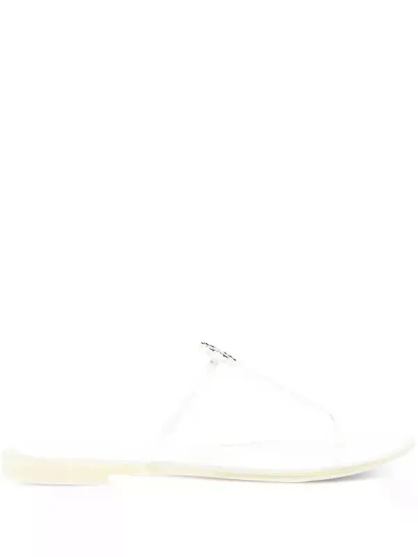 Tory Burch Mini Miller Jelly Sandals - White
