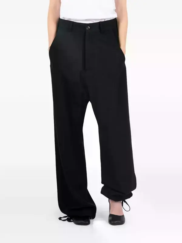 SOCIETE ANONYME Drawstring-cuffs Trousers