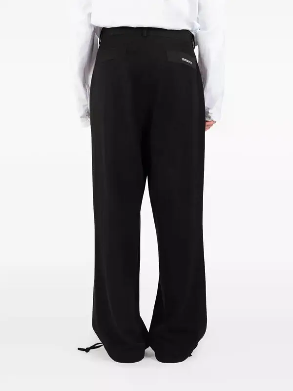 SOCIETE ANONYME Drawstring-cuffs Trousers
