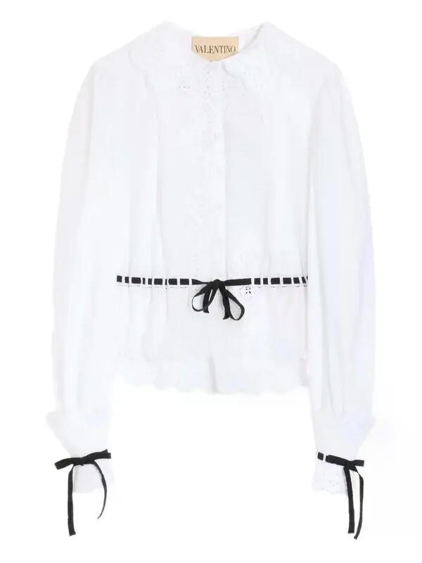 Valentino Garavani Long-sleeved Shirt - White