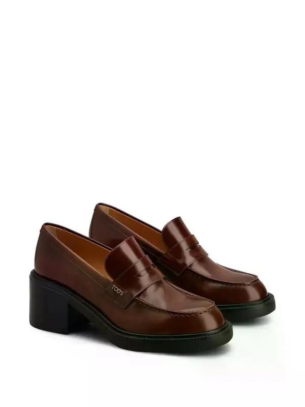 TOD'S 60mm Leather Loafers