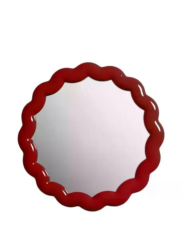 &K AMSTERDAM Zigzag Round Mirror