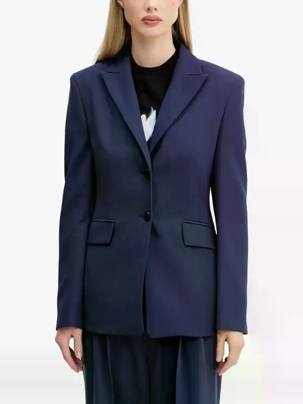 Hugo Single-breasted Structured Blazer