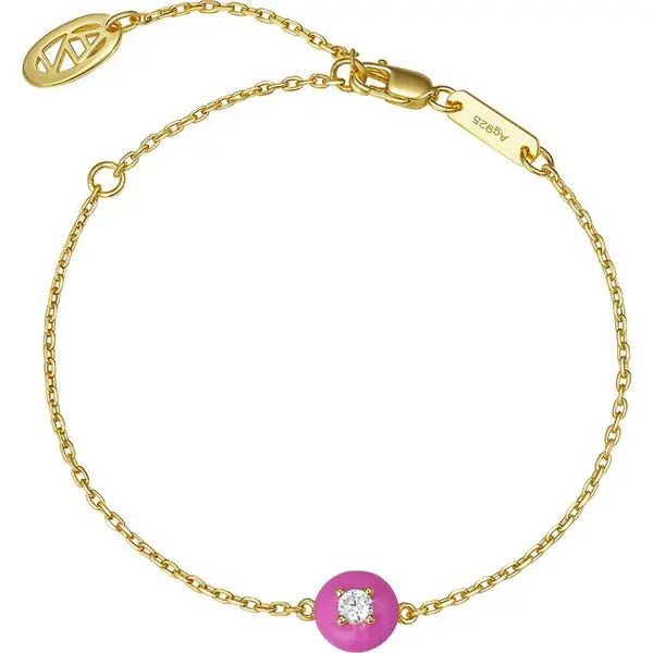 ANNA ZUCKERMAN Petit Cupcake Bracelet - Rose/yellow Gold