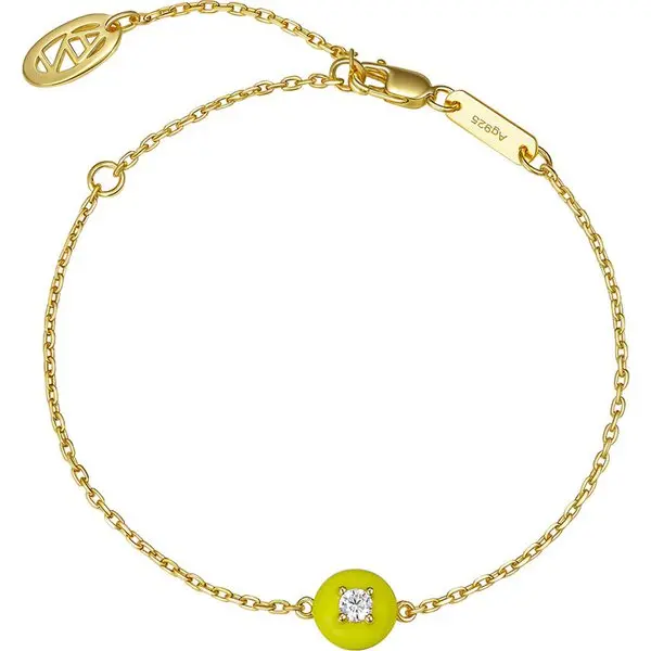 ANNA ZUCKERMAN Petit Cupcake Bracelet - Yellow/yellow Gold