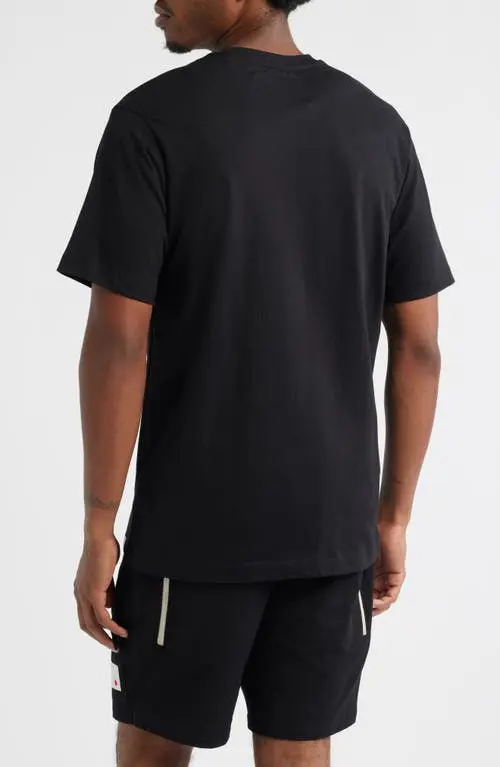 VIC GARCIA WORLD Outsiders Welcome Graphic T-shirt - Black