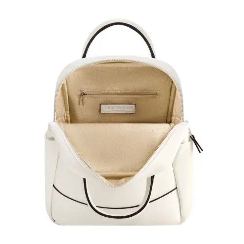 True Religion Studded Horseshoe Mini Backpack - White