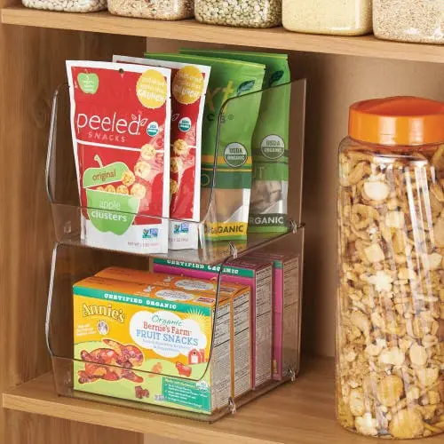 IDESIGN Stackable Open-front Storage Binset Of 4made