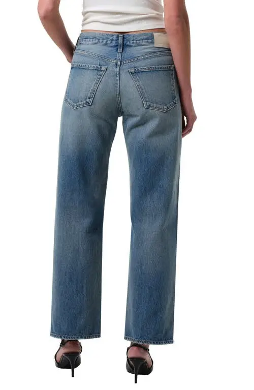 Citizens Of Humanity Lindz Low Rise Easy Straight Leg Jeans - Bijou