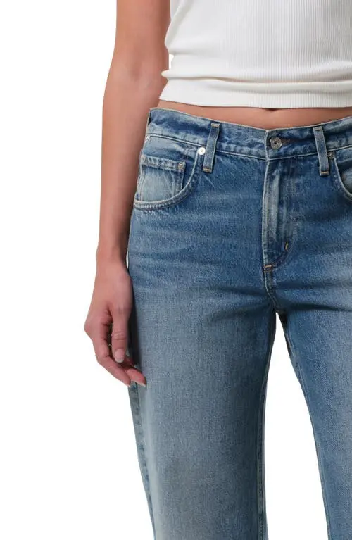 Citizens Of Humanity Lindz Low Rise Easy Straight Leg Jeans - Bijou