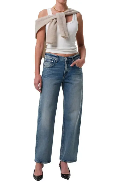 Citizens Of Humanity Lindz Low Rise Easy Straight Leg Jeans - Bijou