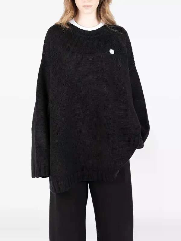 SOCIETE ANONYME Logo-patch Sweater